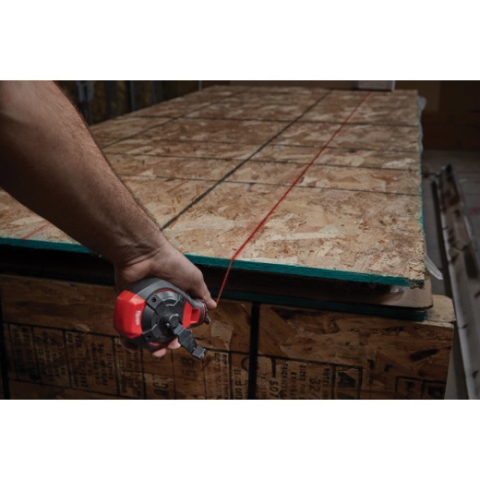 Milwaukee 48-22-3980 Bold Line Chalk Reel, 100 ft L Line, 6:1 Gear ...