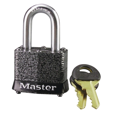 Master Lock 380D Padlock, Keyed Different Key, 9/32 in Dia Shackle, 1-1 ...