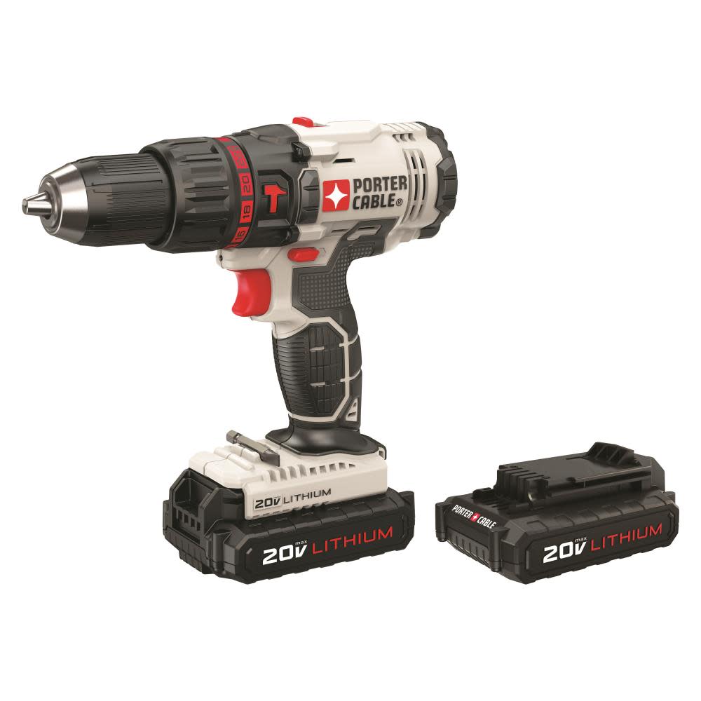 1/2-in 20-volt Lithium Ion (Li-ion) Variable Speed Cordless Hammer ...