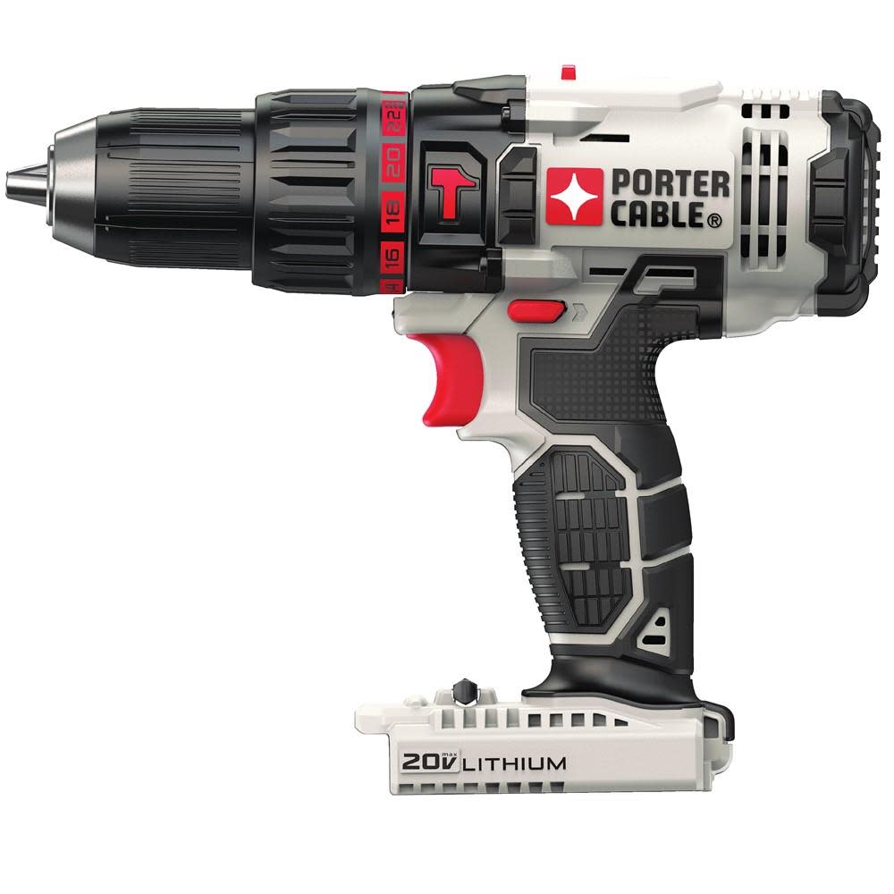 1/2-in 20-volt Lithium Ion (Li-ion) Variable Speed Cordless Hammer ...